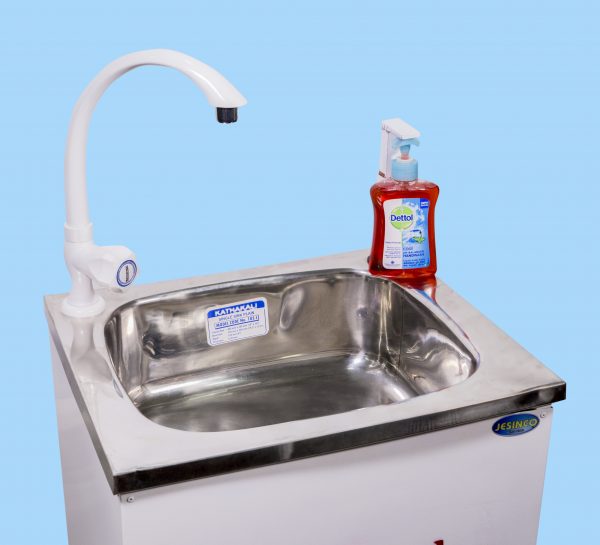 Full Foot Operated Water Tap & Soap Basin – අත්පිට මුදලට පමණයි. | Jesinco